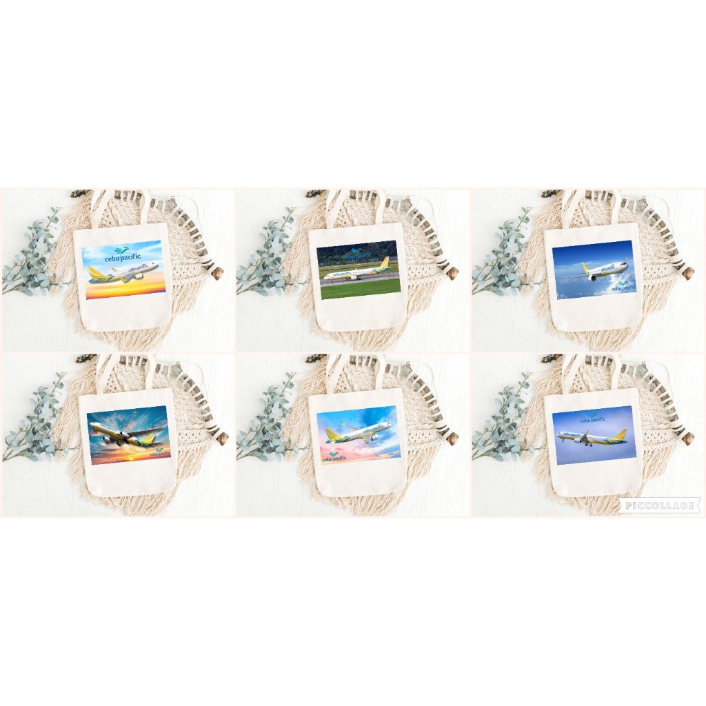 Tote Bag Souvenir - Cebu Pacific Airlines New Design | Shopee Philippines