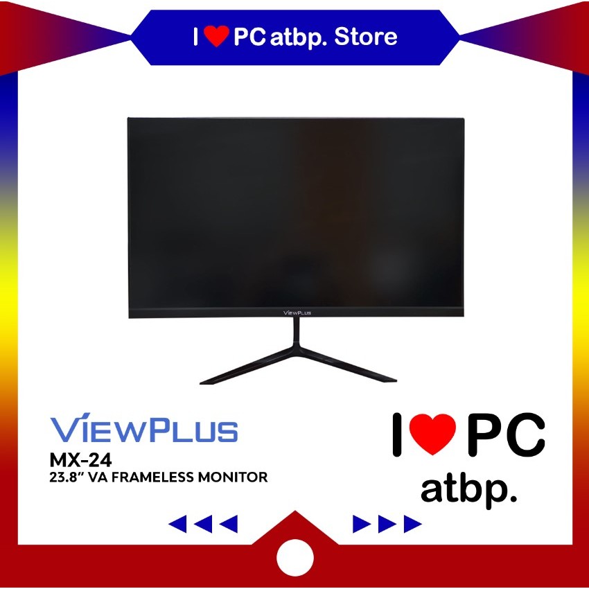 Viewplus 24" VA Monitor (MX-24, HDMI/VGA 75Hz) | Shopee Philippines