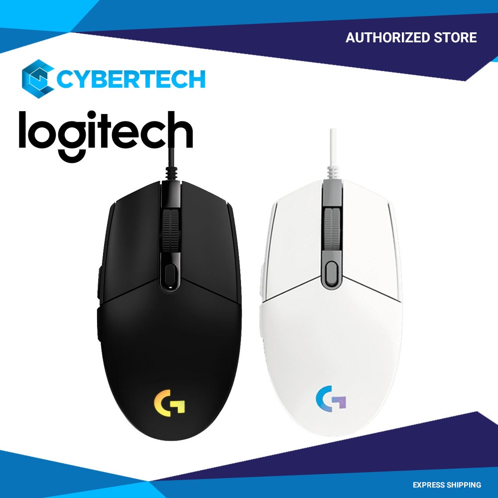 Logitech G102 Lightsync, 8,000 Max Dpi, 6 Programmable Buttons, Rgb Gaming Mouse | Shopee ...