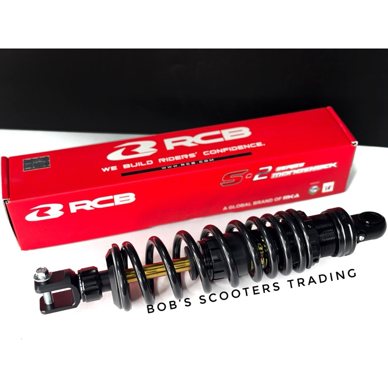NEW! RCB S-2 Series Rear Shock HONDA CLICK 125 / CLICK 150 (330MM) (S2 ...