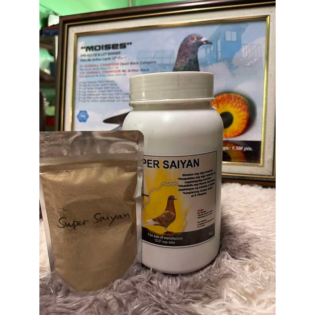 Super Saiyan/Super Breeder 50/100 grams for racing pigeons | Shopee ...