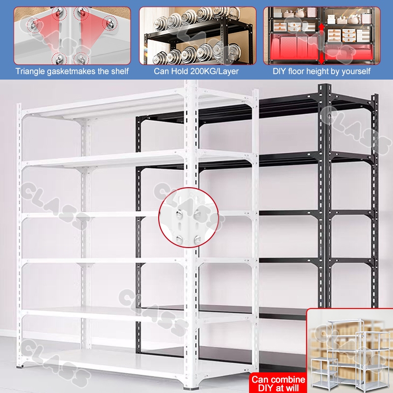 UPSEN layer Steel Self Heavy Duty 6 5 Shelves Heavy Duty Adjustable ...