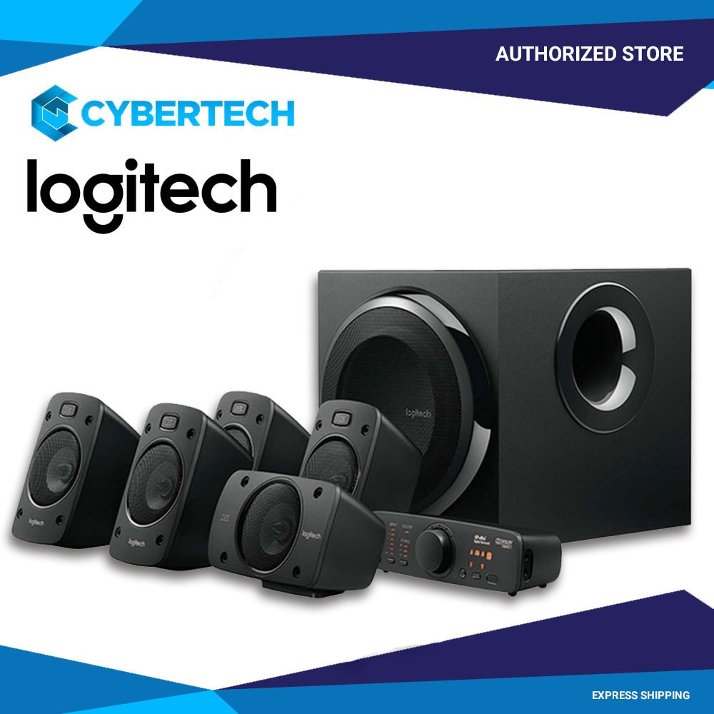 Logitech Z906 5.1 Surround Sound Speaker System, THX, Dolby & DTS ...