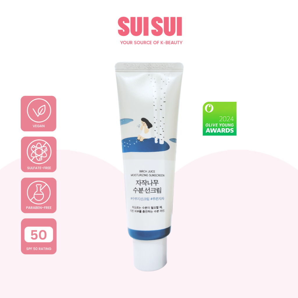 Round Lab Birch Juice Moisturizing Sunscreen 50ml [Sunblock] | Shopee ...