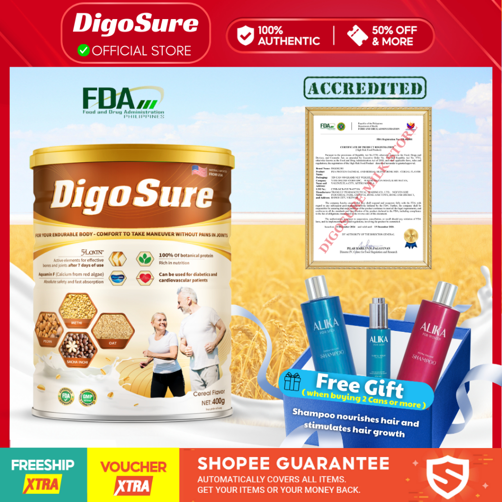 DIGOSURE PROTEIN PLANT MLIK - milk for bone and joint pain | Shopee ...
