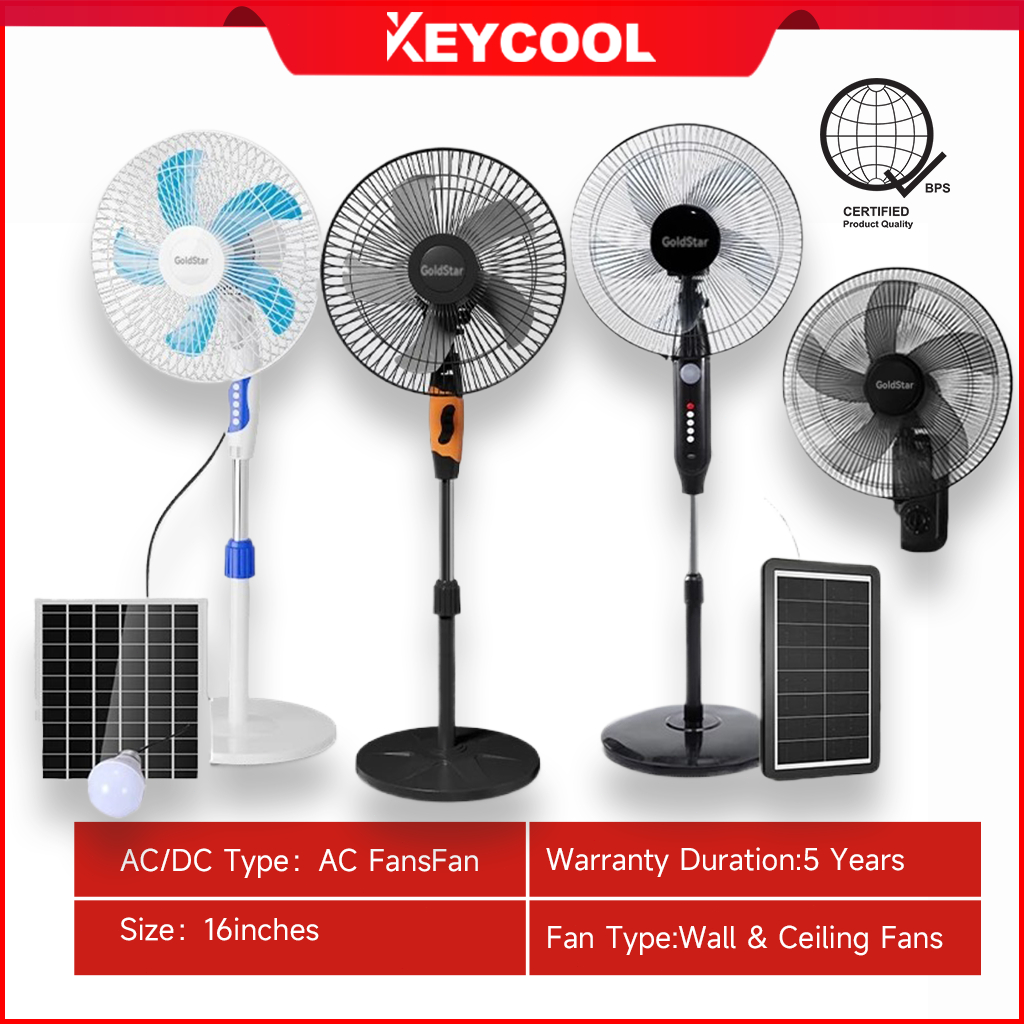 Keycool Powerful Electric Fan 16 Inch Wall Fan Multifuction Stand Fan ...