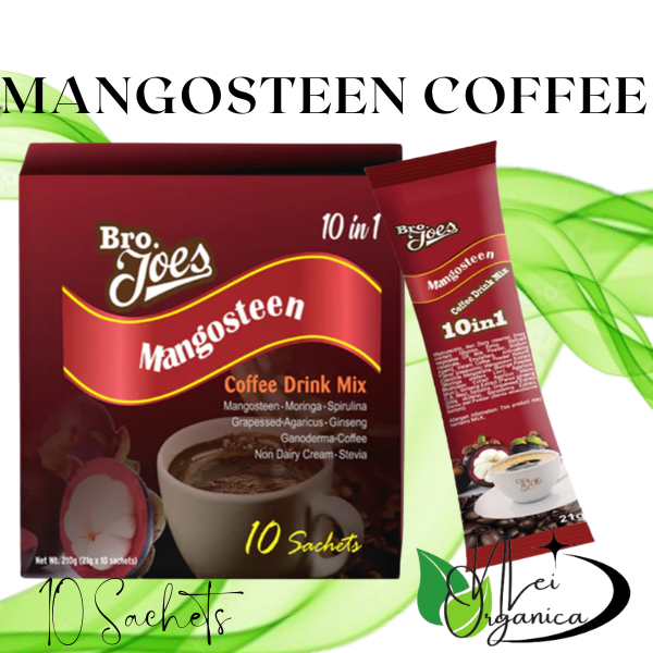 ORIGINAL MANGOSTEEN COFFEE PLus (Bro. Joes) 10 Sachets/ Box | Shopee ...