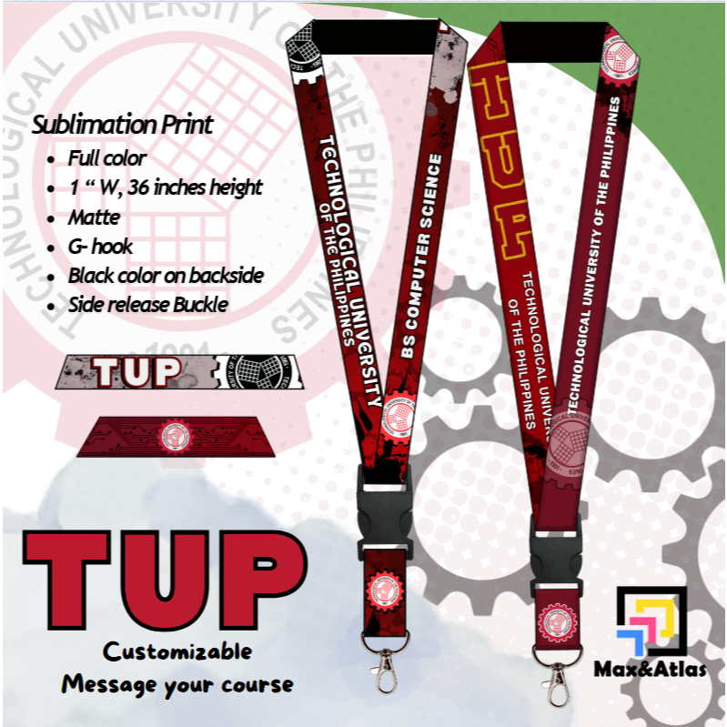 TUP Technological University of the Philippines ID Lanyard Customized ...
