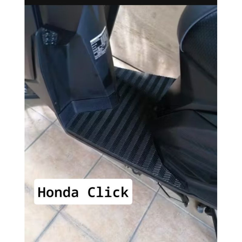 Honda Click 125 footboard Rubber Matting v1/v2/v3/v4 | Shopee Philippines
