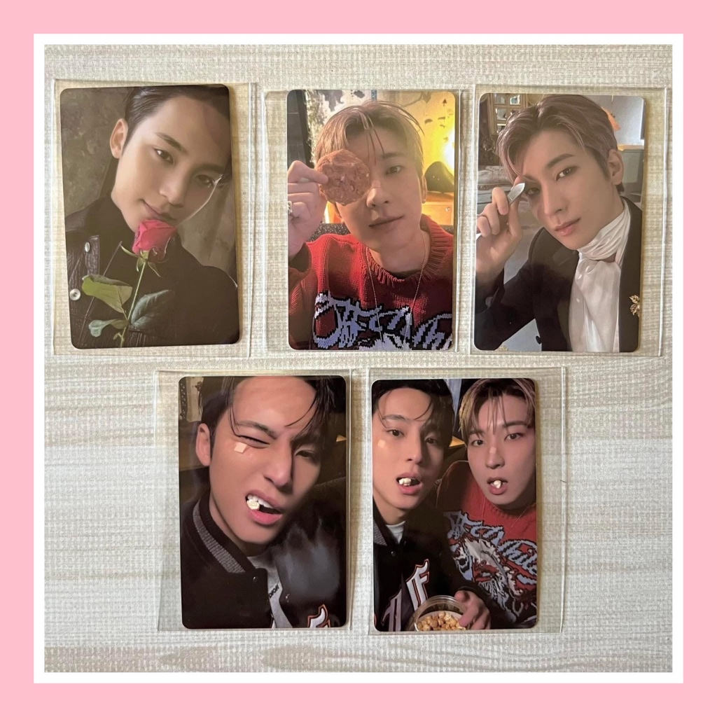 SEVENTEEN Wonwoo Mingyu White Midnight Dicon Weverse POB Photocard PC ...