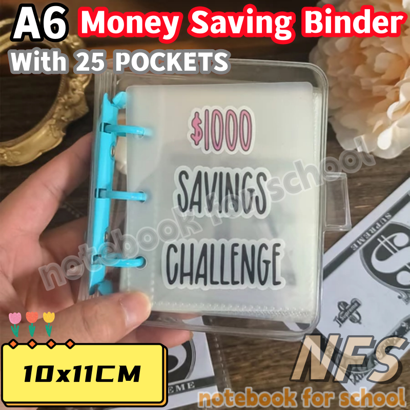 NFS 1000 Money Saving Challenge with 25 Binder Mini Savings Challenge ...