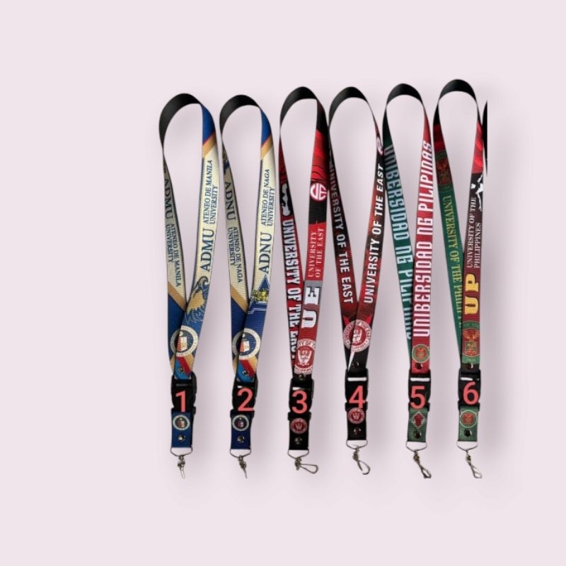 ADMU ADNU UE UP ID LACE LANYARD/OLD DESIGN | Shopee Philippines