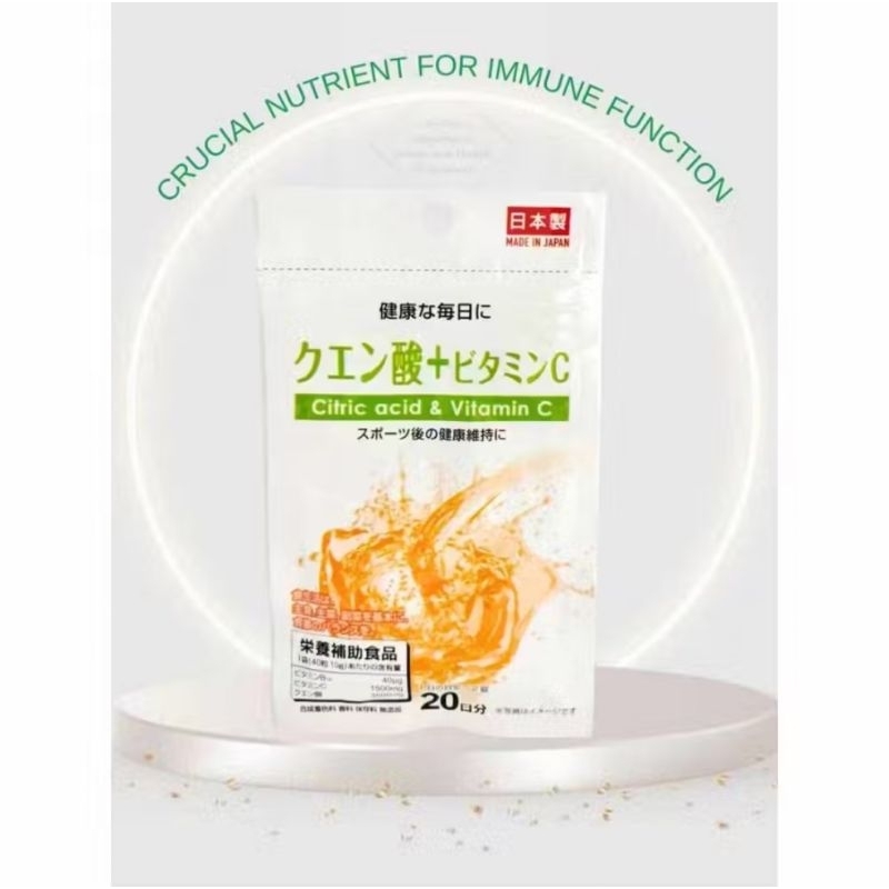 Daiso Japan Vitamin C Citric Acid Boost Immunity Radiant Skin ...