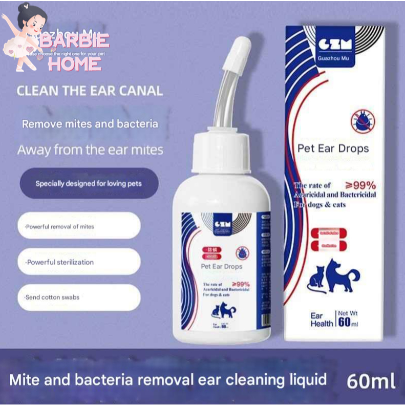 Cat Dog Ear Cleaning Liquid Cat Dog Special Ear Cleaning Ear Drops ...