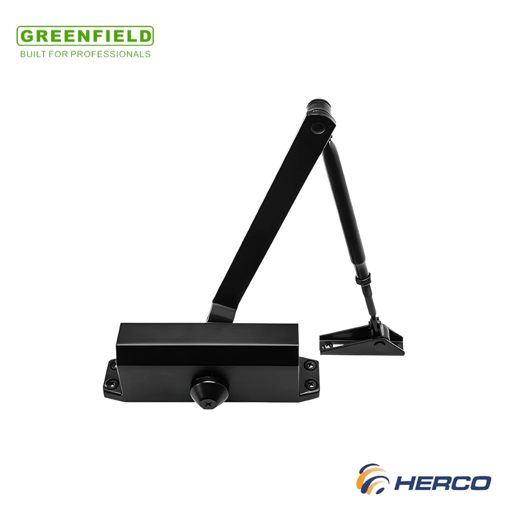 Greenfield Door Closer Matte Black | Shopee Philippines