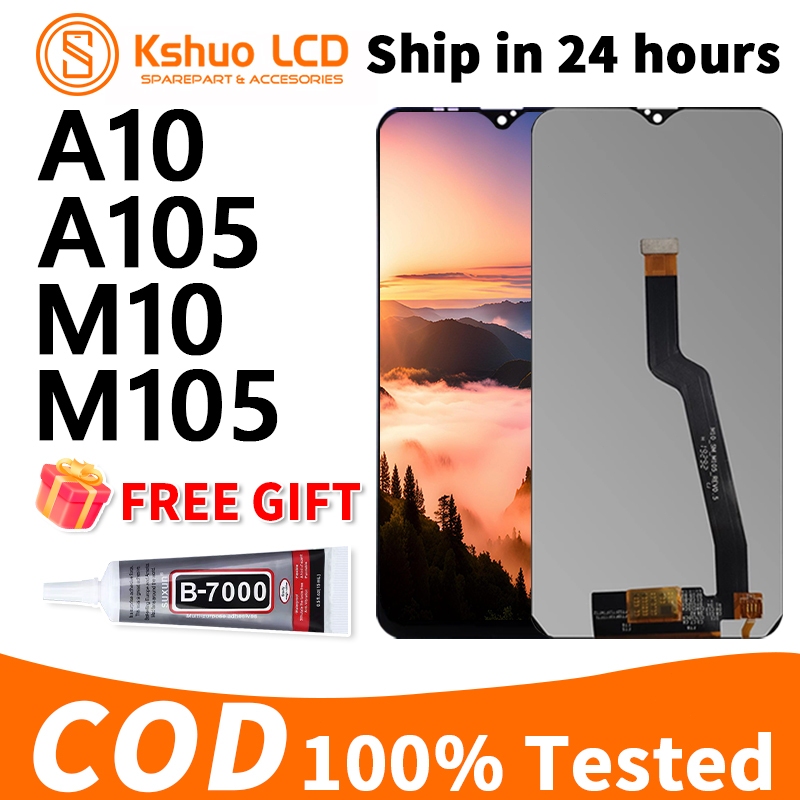 LCD For Samsung A10 / A105 / M10 / M105 set full screen replacemet ...