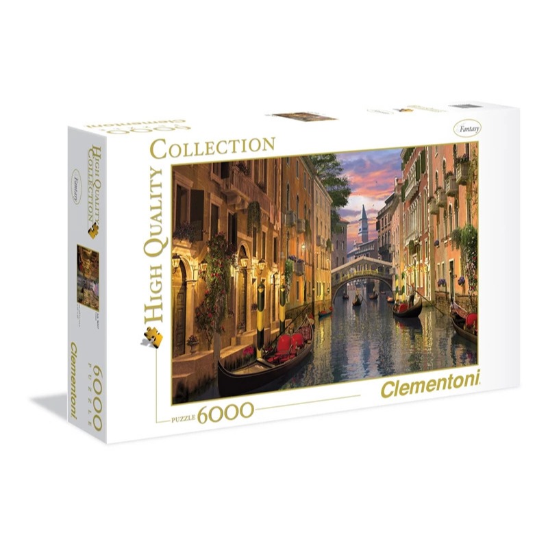 Clementoni High Quality Collection - Venice 6000 pcs | Shopee Philippines