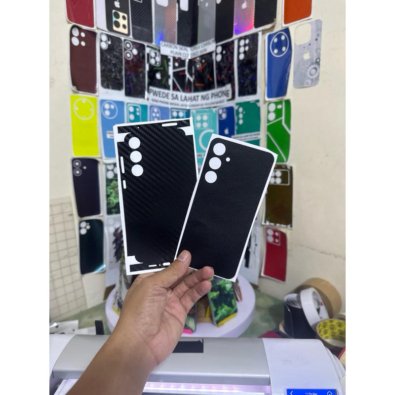 A55 5G carbon skin customized skin sticker | Shopee Philippines