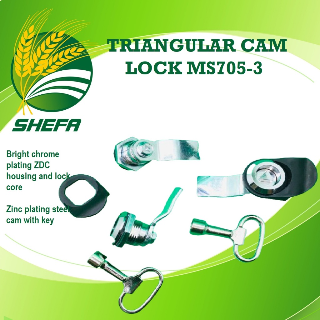 Triangular Cam Lock MS705-3 | Shopee Philippines