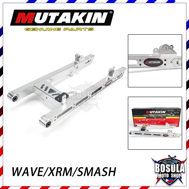 MUTAKIN Sliver Swing Arm Honda Wave 125/Wave 100/Smash /XRM /TMX Plus 3 ...
