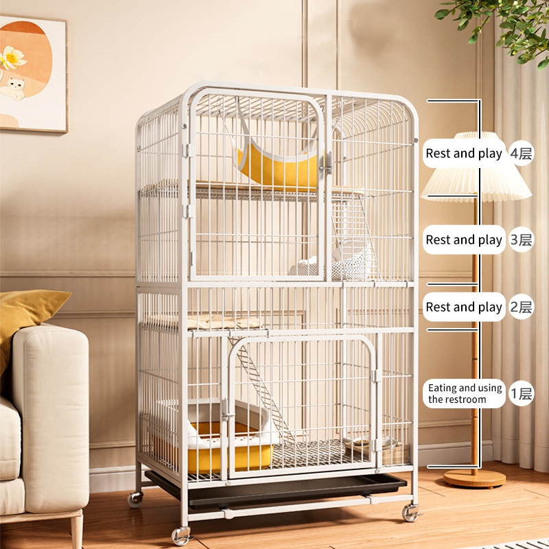 【COD】Cat Cage Extra Large Cat Crate 2/3/4 Layers XXL Convenience ...