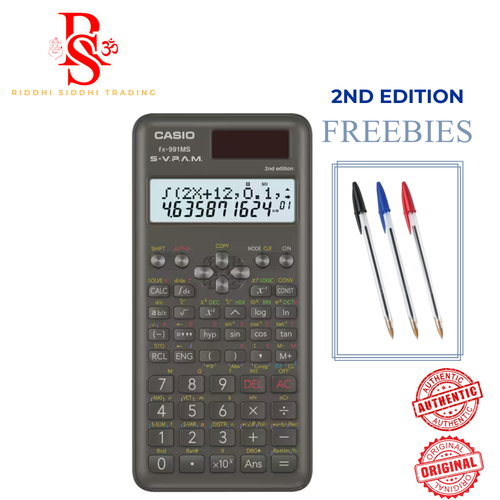 Casio FX-991 MS 2nd Gen Original Scientific Calculator | Shopee Philippines