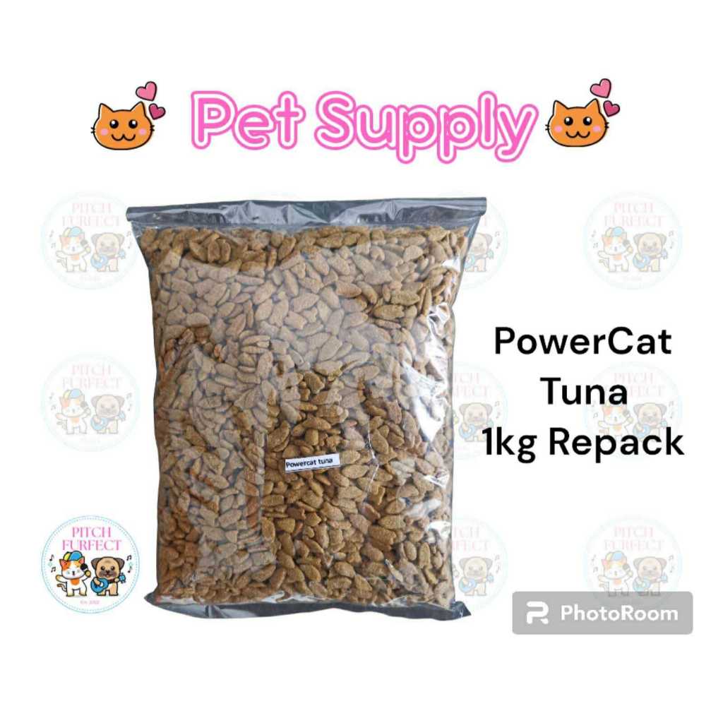 Powercat Halal Tuna Flavor Per Kilo Repack | Shopee Philippines