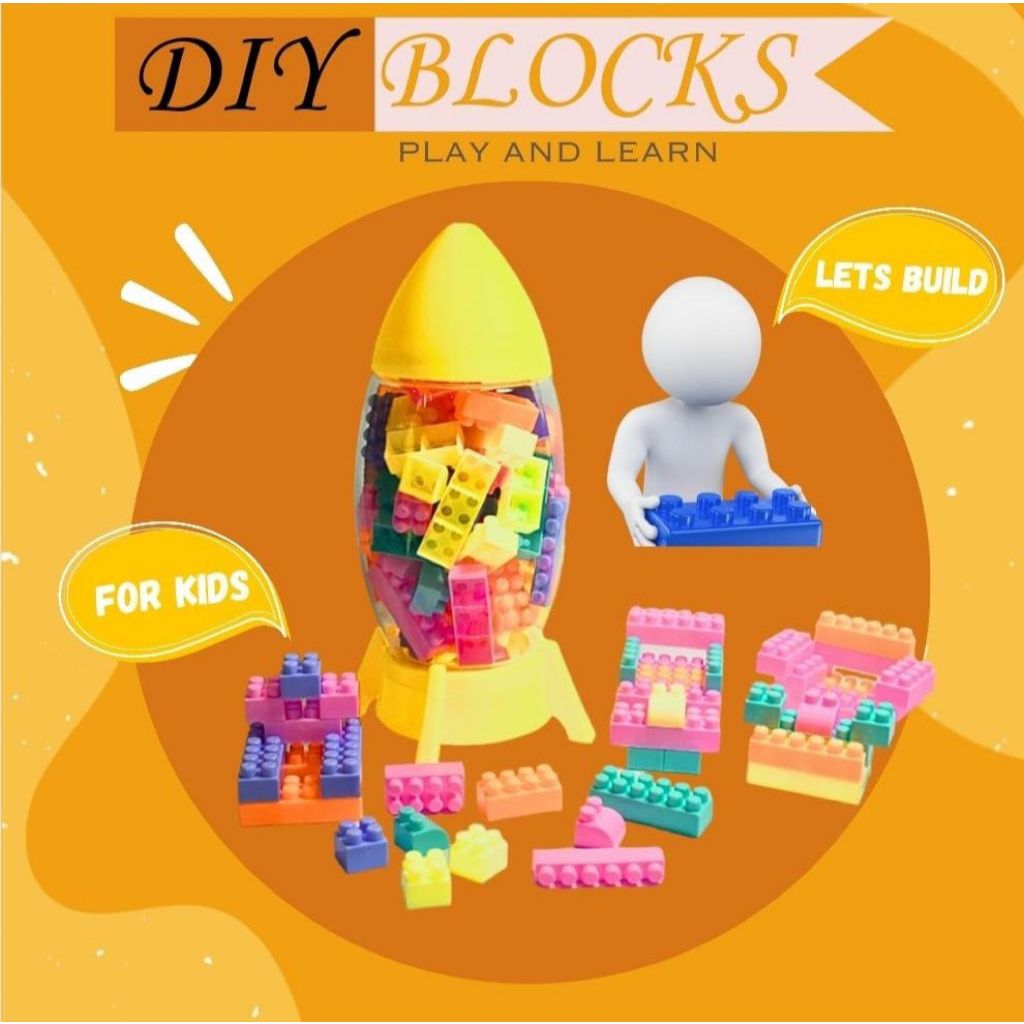 T085 DIY ASSEMBLING BLOCKS PLAY&LEARN | Shopee Philippines
