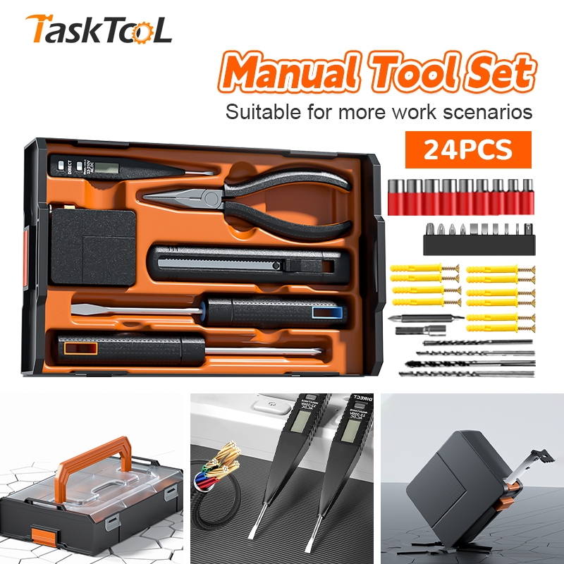 TASKTOOL 24pcs/set Tool Box Professional repairing tools set Tools ...