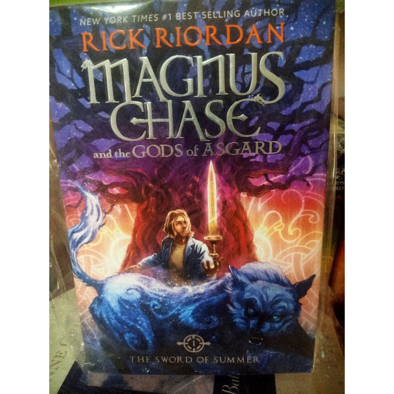 HARDCOVER! Magnus Chase and the Gods of Asgard by Rick Riordan | Shopee ...