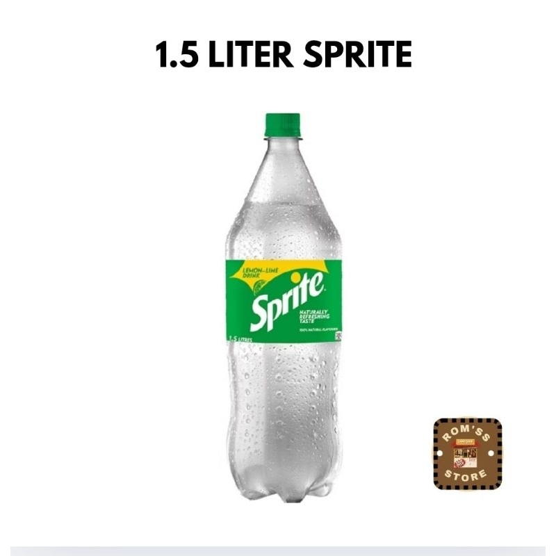 1.5 Liter Sprite Carbonated drinks | Shopee Philippines