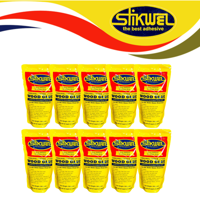 Bundle 10pcs - Stikwel Water Based Wood Glue Stikwel Wood Parquet ...