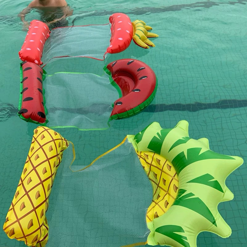 Fun Size Chair Inflatable Floating Bed Swimming Pool Salbabida Water ...