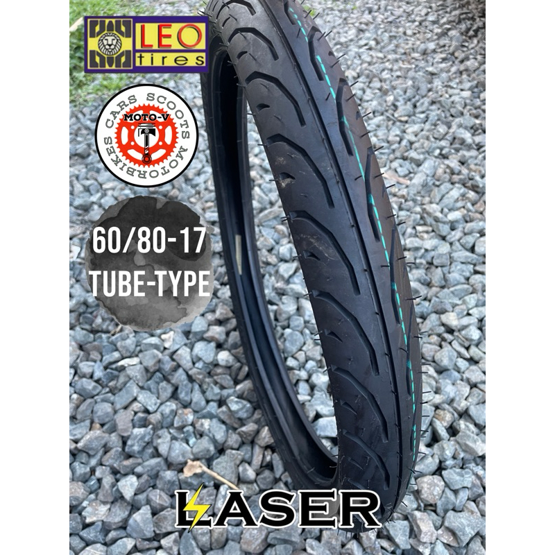 LEO LASER TIRE 60/80-17 | Shopee Philippines