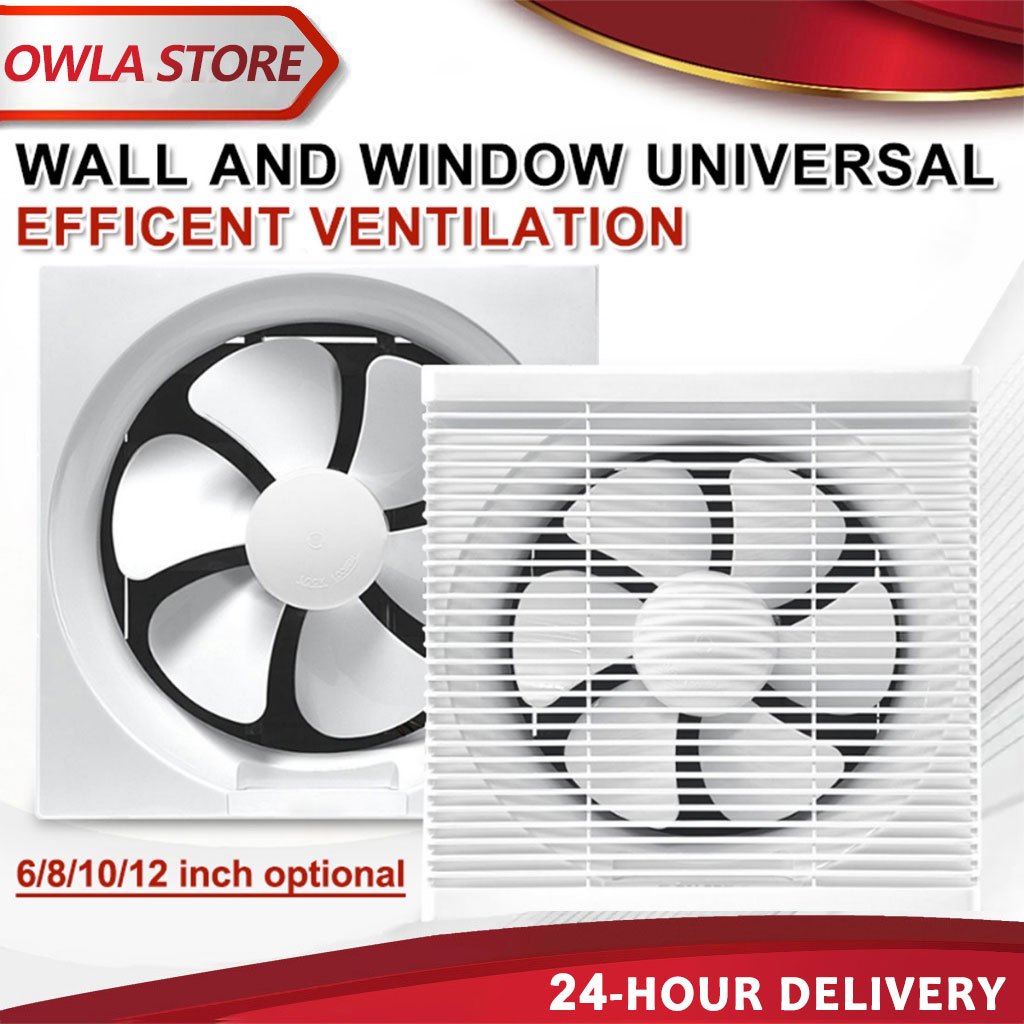 Strong Exhaust Fan 8" 10" 12"Ceiling Standard Wall Household For ...