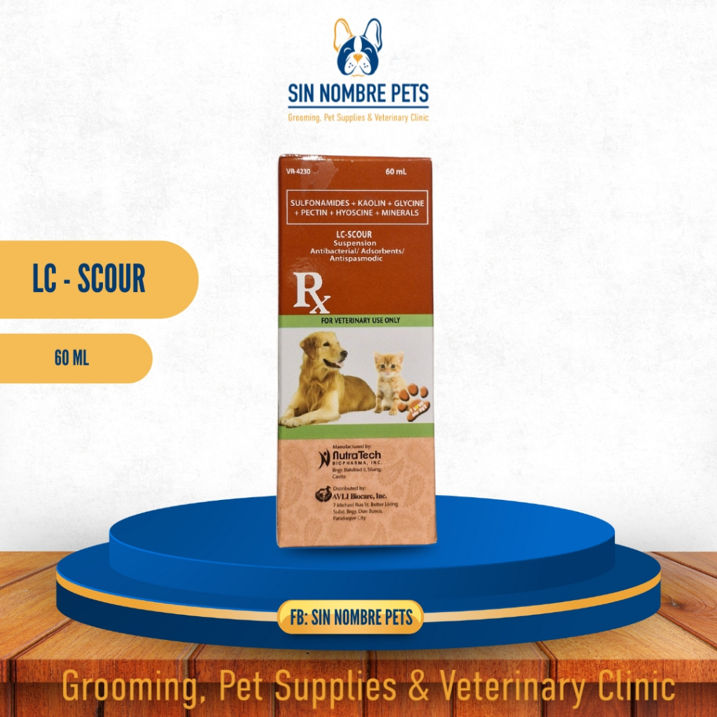 LC-Scour Suspension Anti-Diarrheal & Anti-Infective 60 ML | Shopee ...