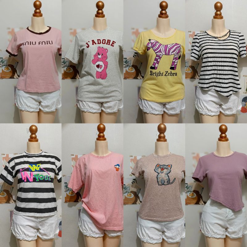 [EmeraldSt] K-Tees/Blouses Collection | P85 | Shopee Philippines