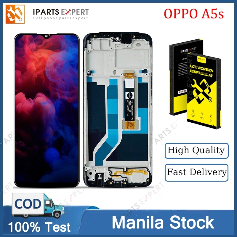 IPARTSEXPERT Original LCD for OPPO A5s LCD Display Screen Assembly ...