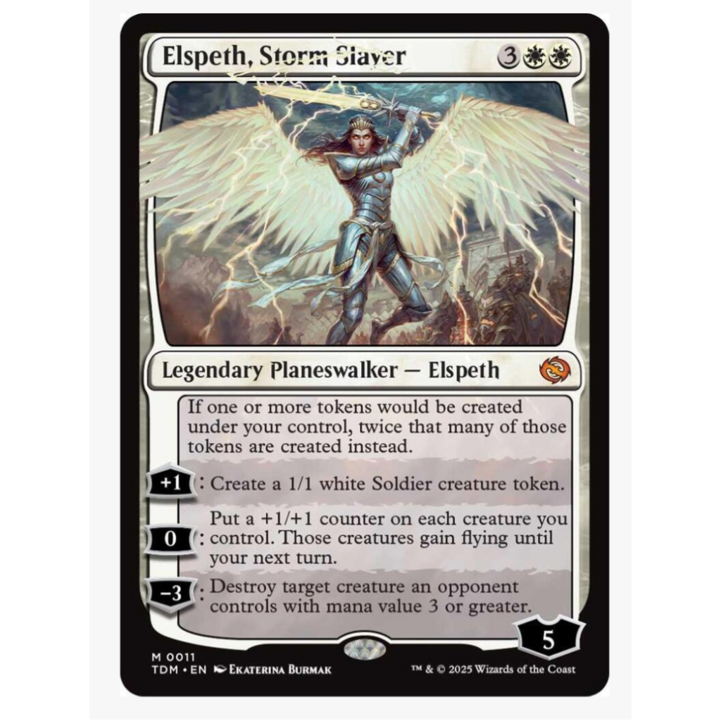 Elspeth, Storm Slayer - Tarkir: Dragonstorm (TDM) | Shopee Philippines