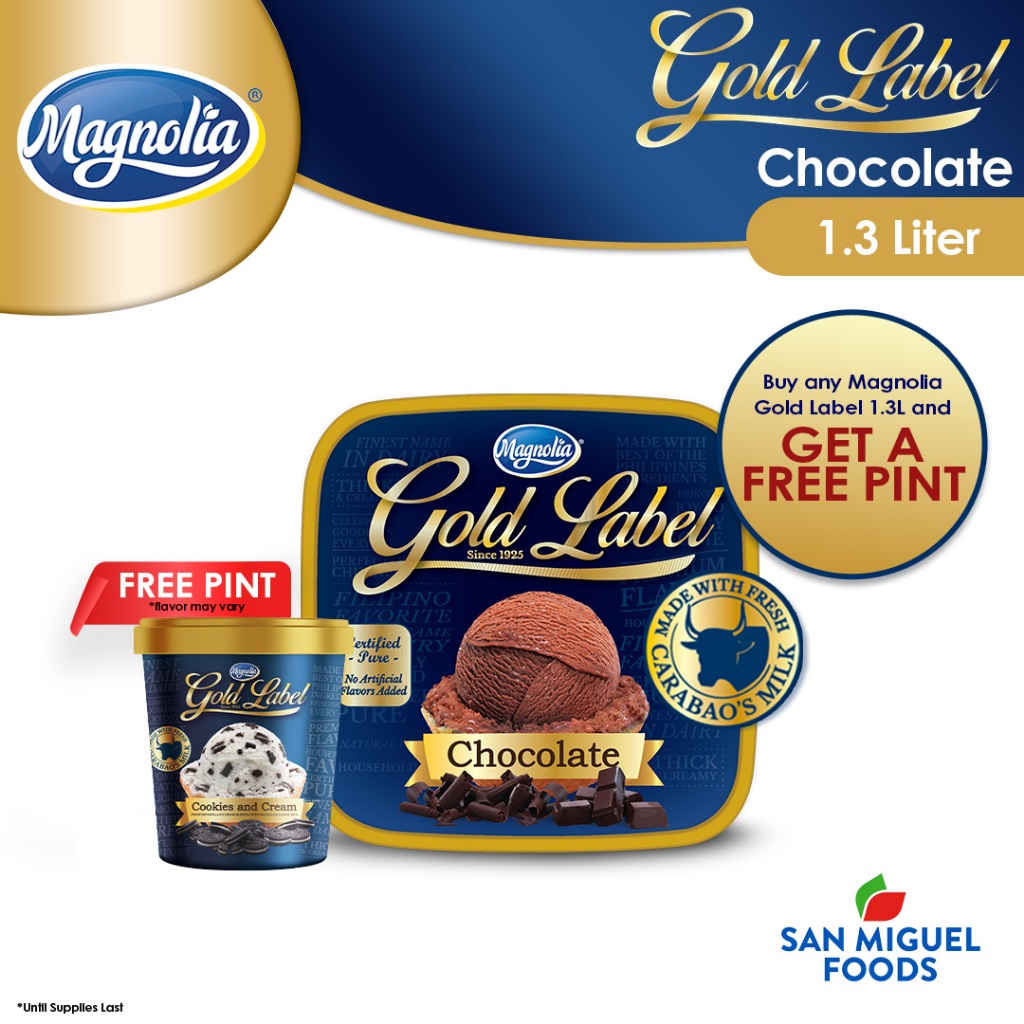 Magnolia Gold Label Chocolate 1.3L | Shopee Philippines