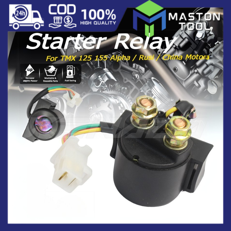 Motorcycle Starter Relay for TMX 125 155 Alpha / Rusi /Motors for ...