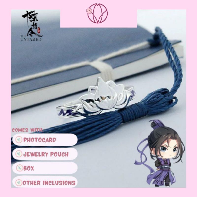Mo Dao Zu Shi The Untamed Jiang Cheng Zidian Purple Ring | sakuravi ...
