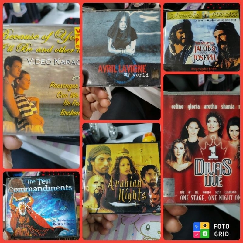 Vintage Preloved Movie VCD Disc {Assorted} 4/29 | Shopee Philippines