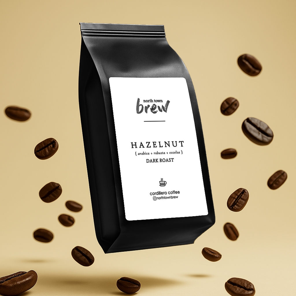 Hazelnut Coffee (Cordillera Coffee) Dark Roast Flavored Coffee Beans ...