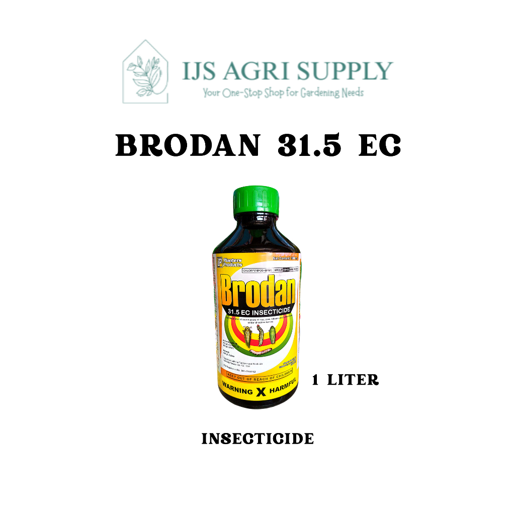BRODAN 31.5 EC INSECTICIDE 1 LITER, 500 ML, 250 ML AND 100 ML | Shopee ...