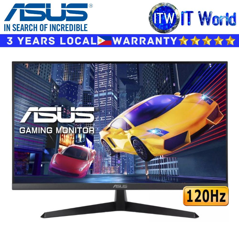 ASUS Gaming Monitor VY279HGR 27" 1920x1080 FHD / 120Hz (OC) / IPS / 1ms ...