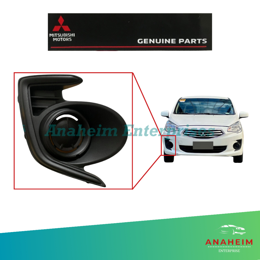 Mitsubishi Mirage Fog Lamp Cover Right Hand (Passenger Side) - 6402A278 ...