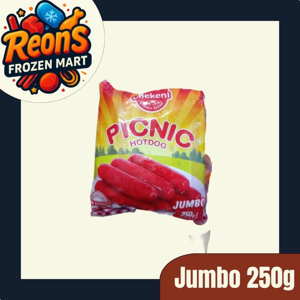 Mekeni Picnic Hotdog Jumbo 250g | Shopee Philippines