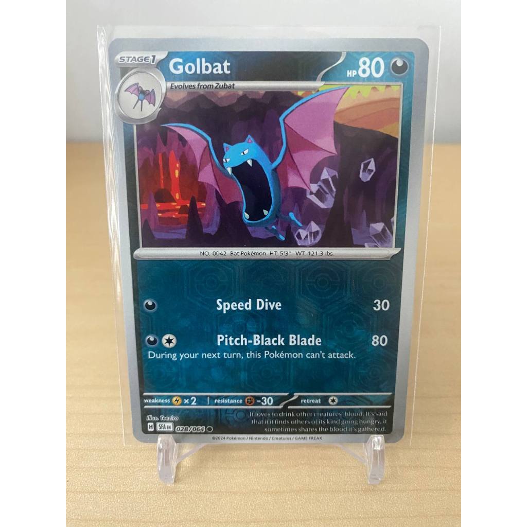 Golbat - 028/064 - Common Reverse Holo - S&V Shrouded Fable Set - Pokemon TCG | Shopee Philippines