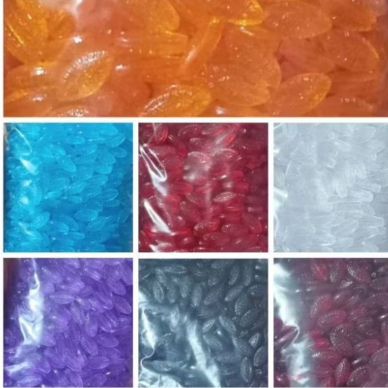 acrylic rice beads flat 250grams | Shopee Philippines
